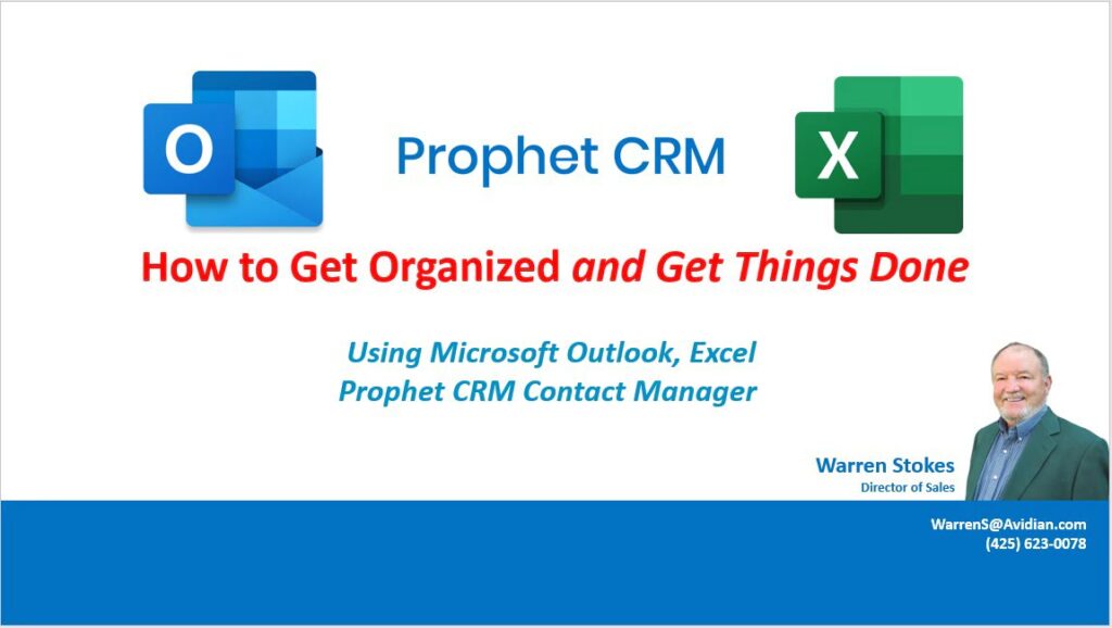 Webinars – Avidian | Prophet CRM