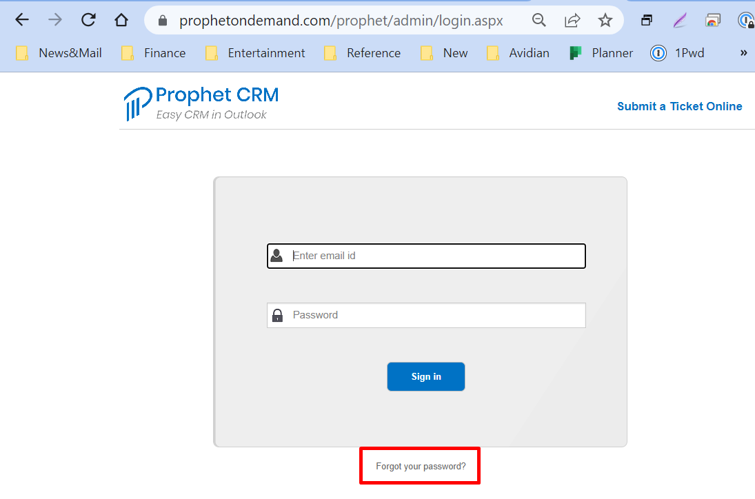 "Sad Face paper" error when Resetting Password in the Avid ...