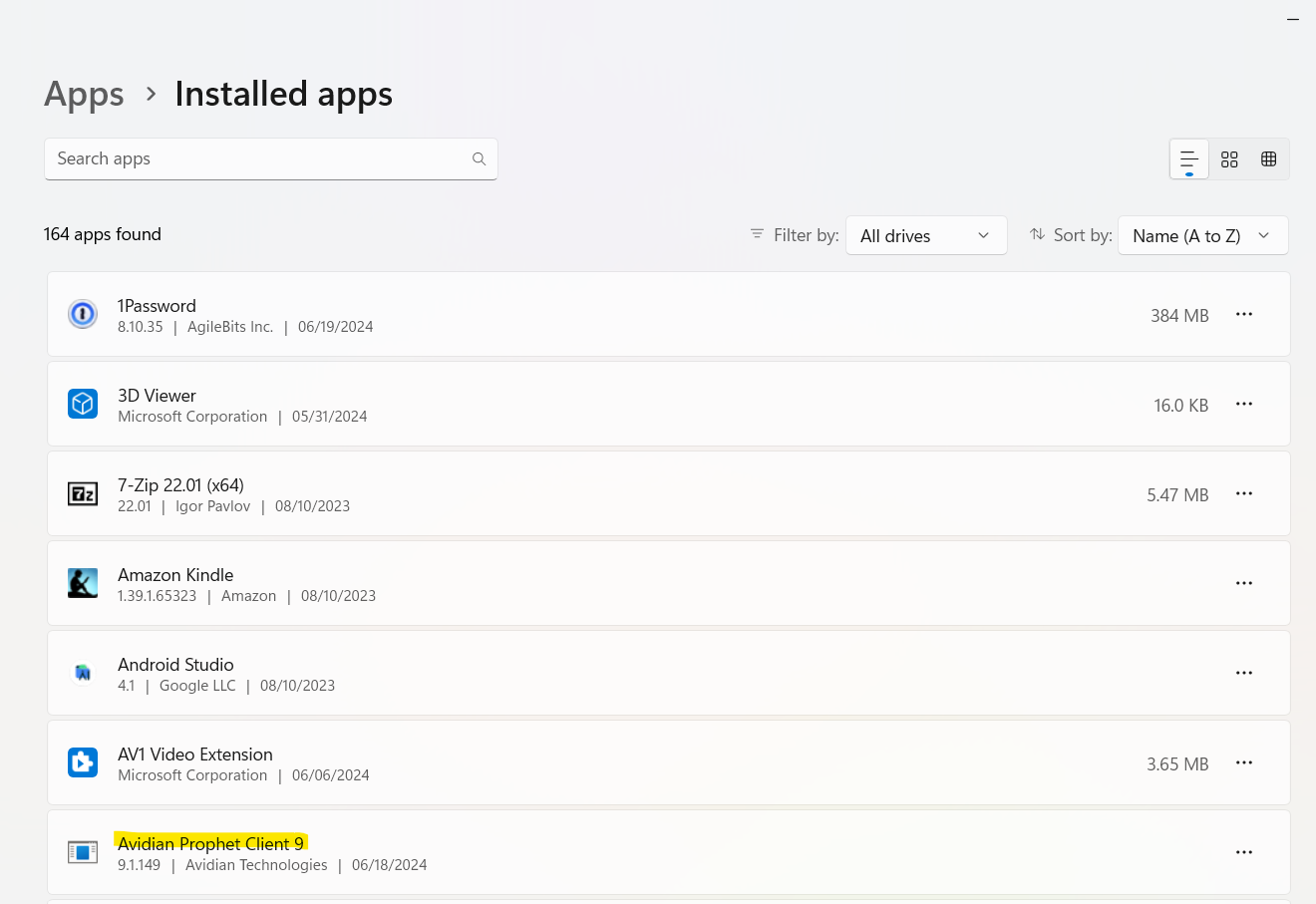 Reinstalling Avid - Avidian Technologies